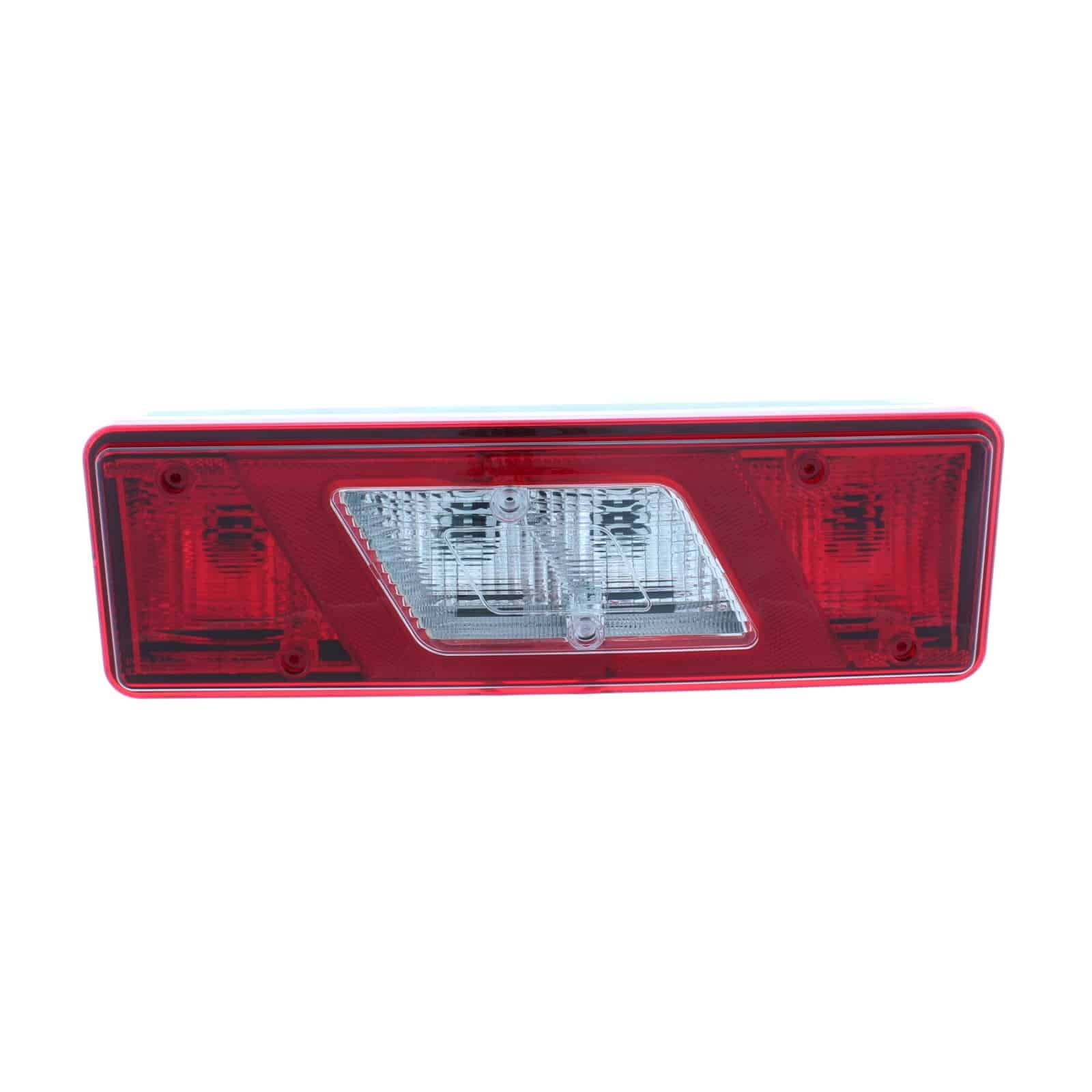 TRANSIT CHASSIS CAB N/S (PASSENGER) COMPLETE REAR LIGHT WITH CLEAR ...