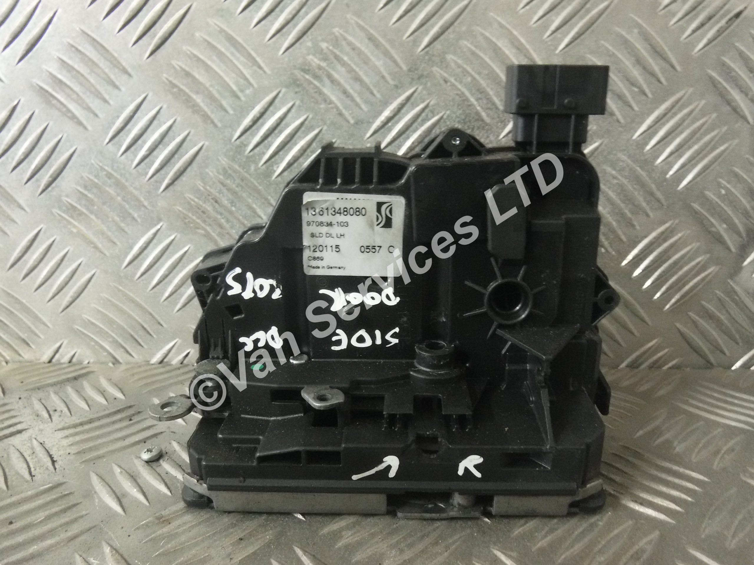 DUCATO BOXER RELAY NS SIDE LOADING DOOR LOCK MECHANISM – FITS 2007 ...