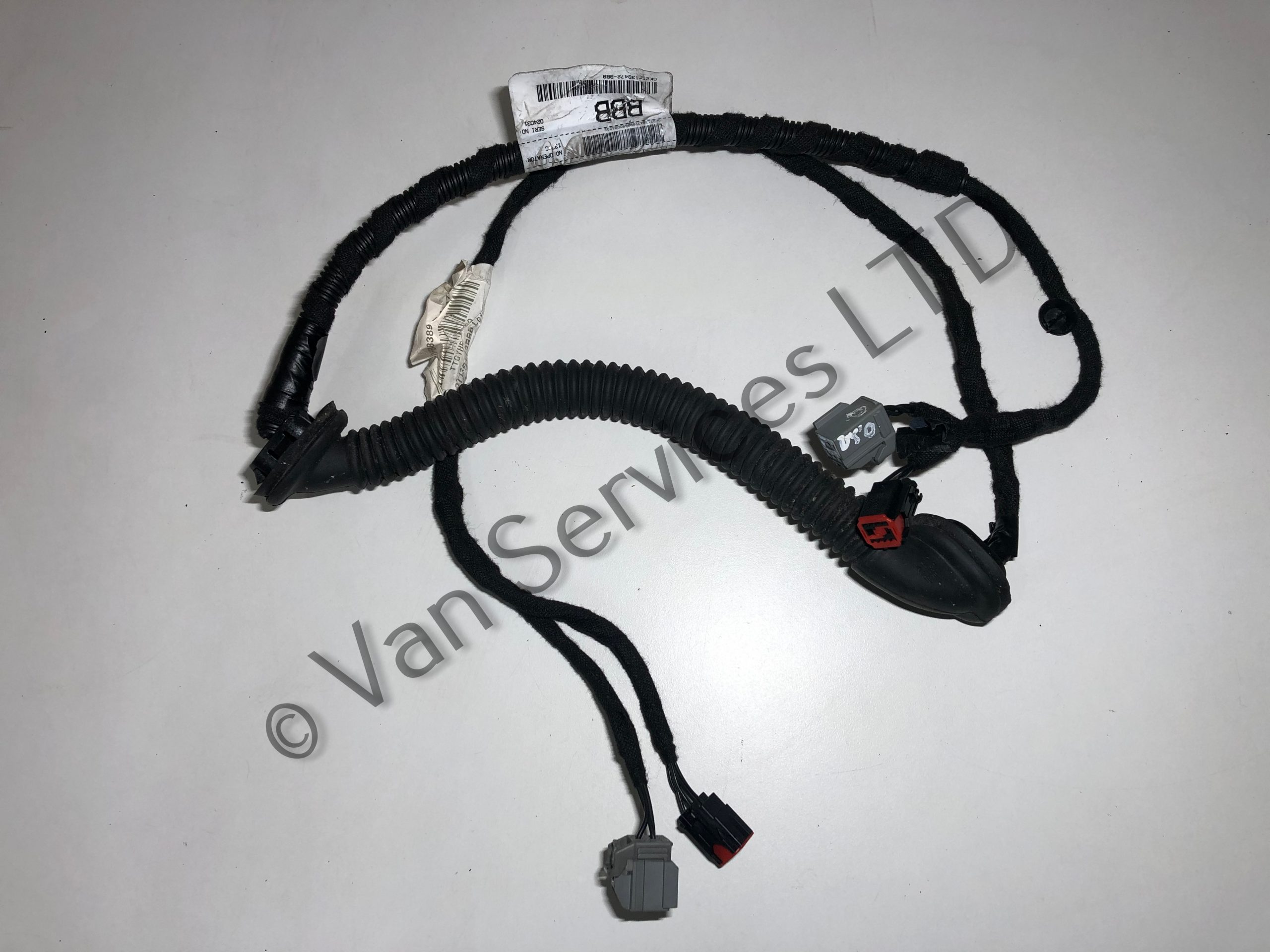 Genuine Ford Transit Custom Driver O/S Rear Barn Door Wiring Harness ...