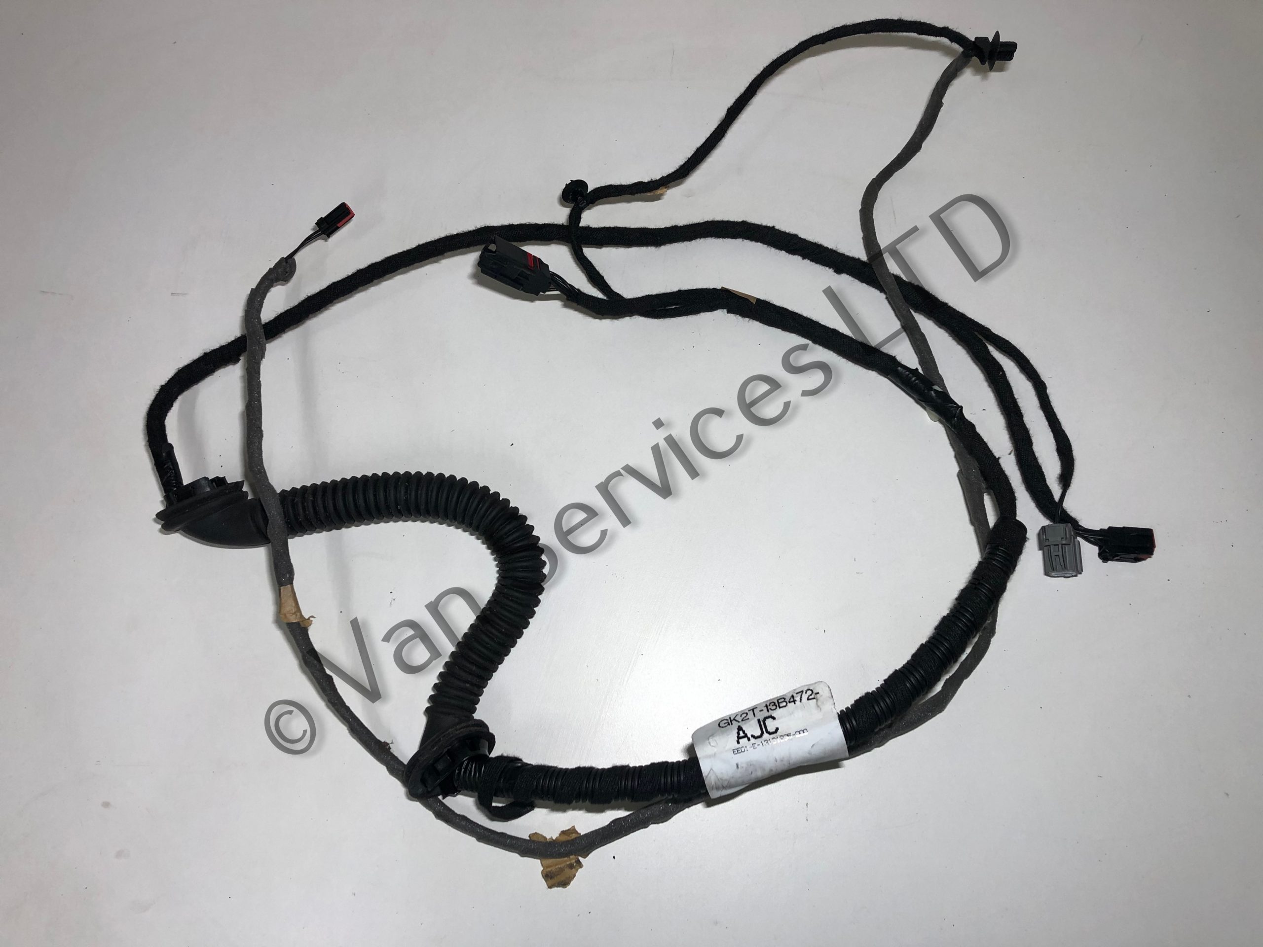 Genuine Ford Transit Custom Passenger N/S Rear Barn Door Wiring Harness ...