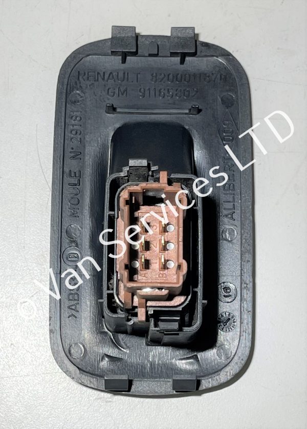 GENUINE RENAULT TRAFIC VIVARO PRIMASTAR NS ELECTRIC WINDOW SWITCH ...