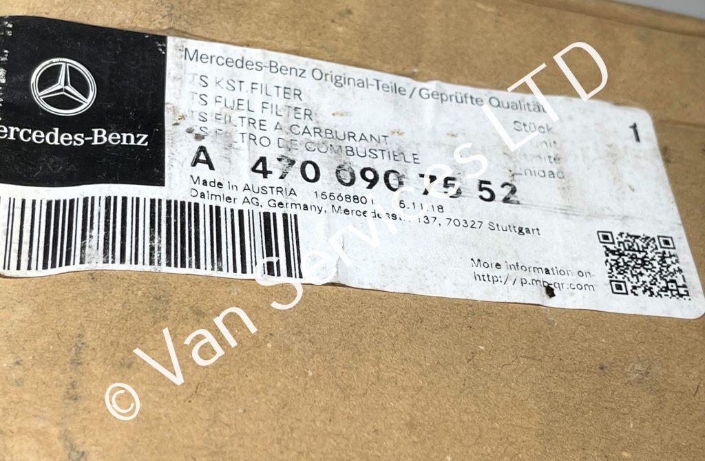 Genuine Mercedes Actros Antos Arocs Capacity Citaro Fuel Filter Kit ...