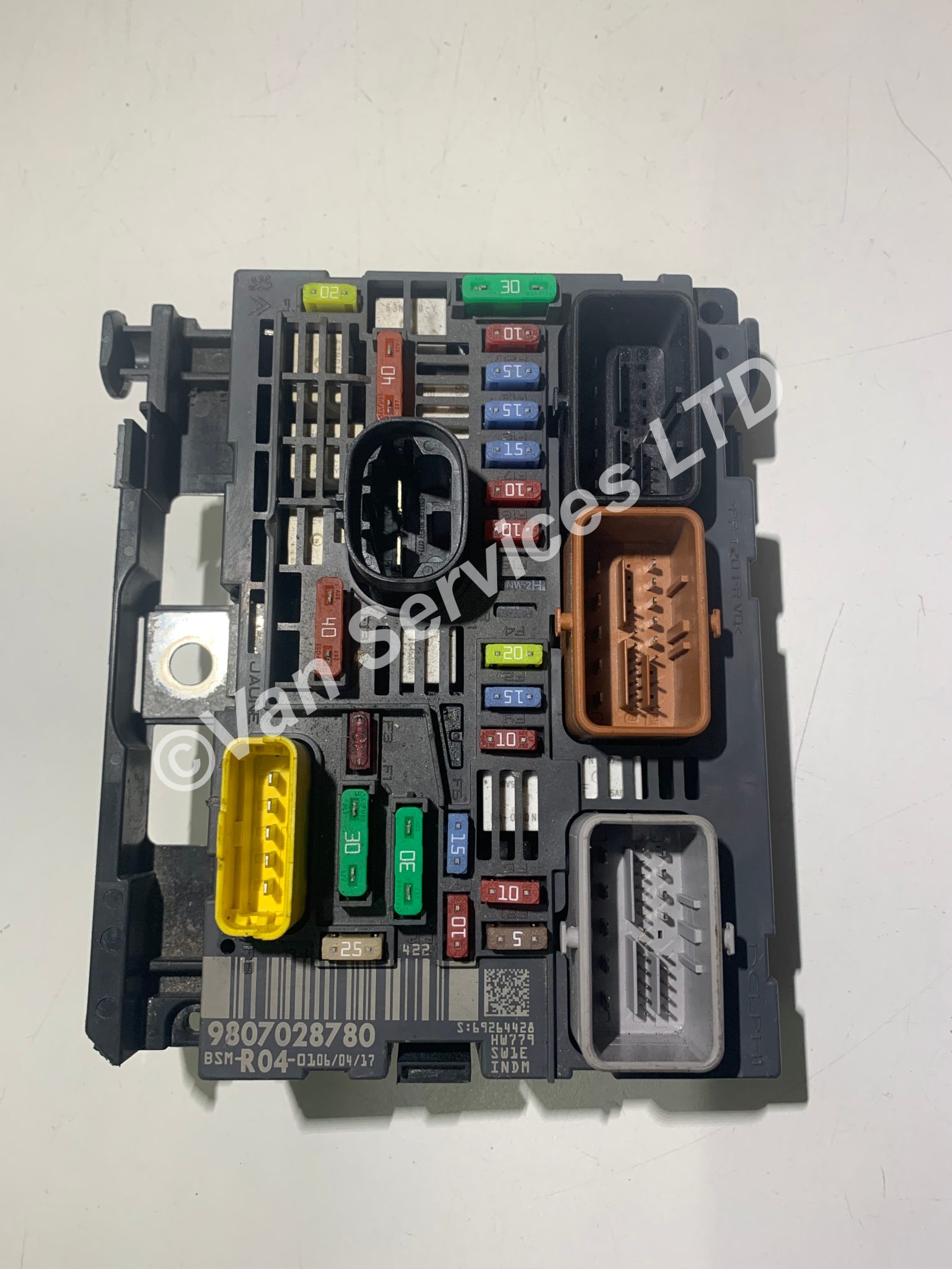 PARTNER BERLINGO FUSE BOX / BSI – FITS 2008-18 – 9807028780 – Van ...