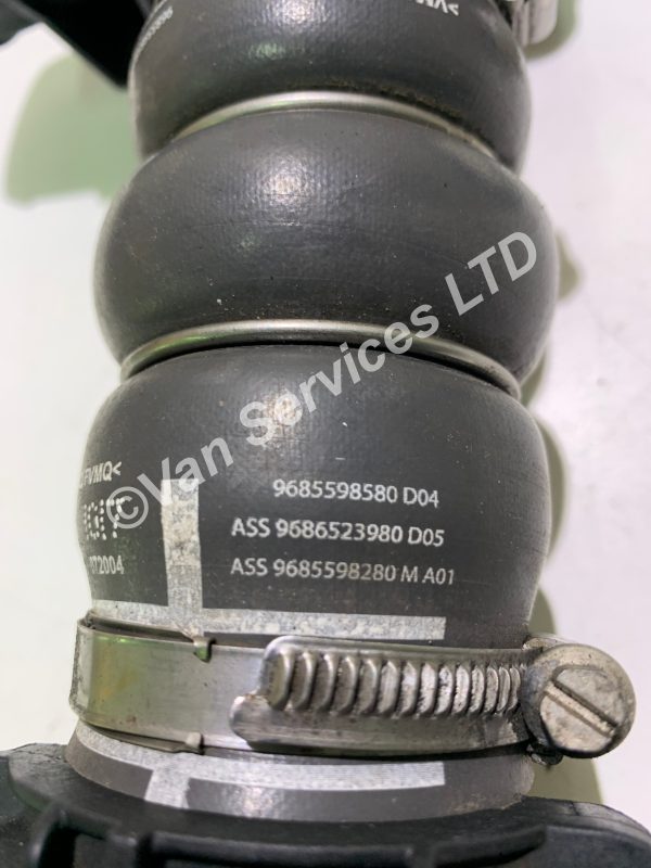 GENUINE Genuine Peugeot / Citroen Berlingo 1.6HDi Intercooler Hose Pipe ...