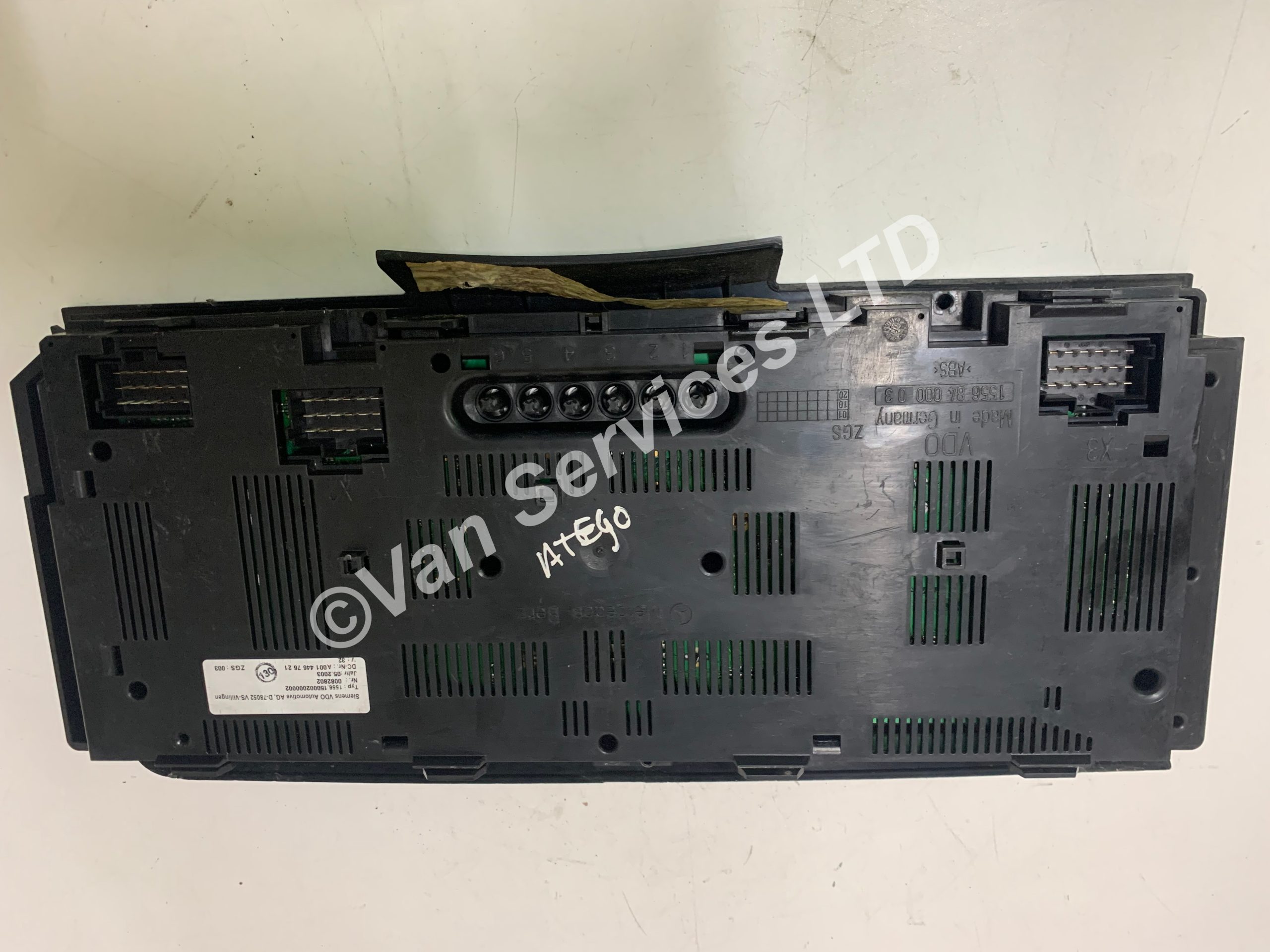 Genuine Mercedes Atego Speedometer Dash Clocks – Fits pre 2005 – Van ...