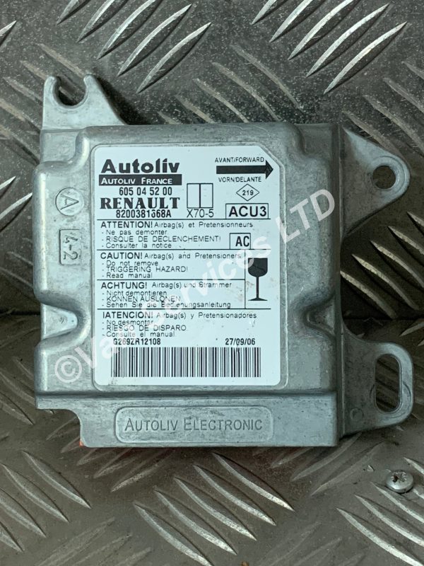 GENUINE RENAULT MASTER MOVANO INTERSTAR AIRBAG MODULE – 2001-09 ...