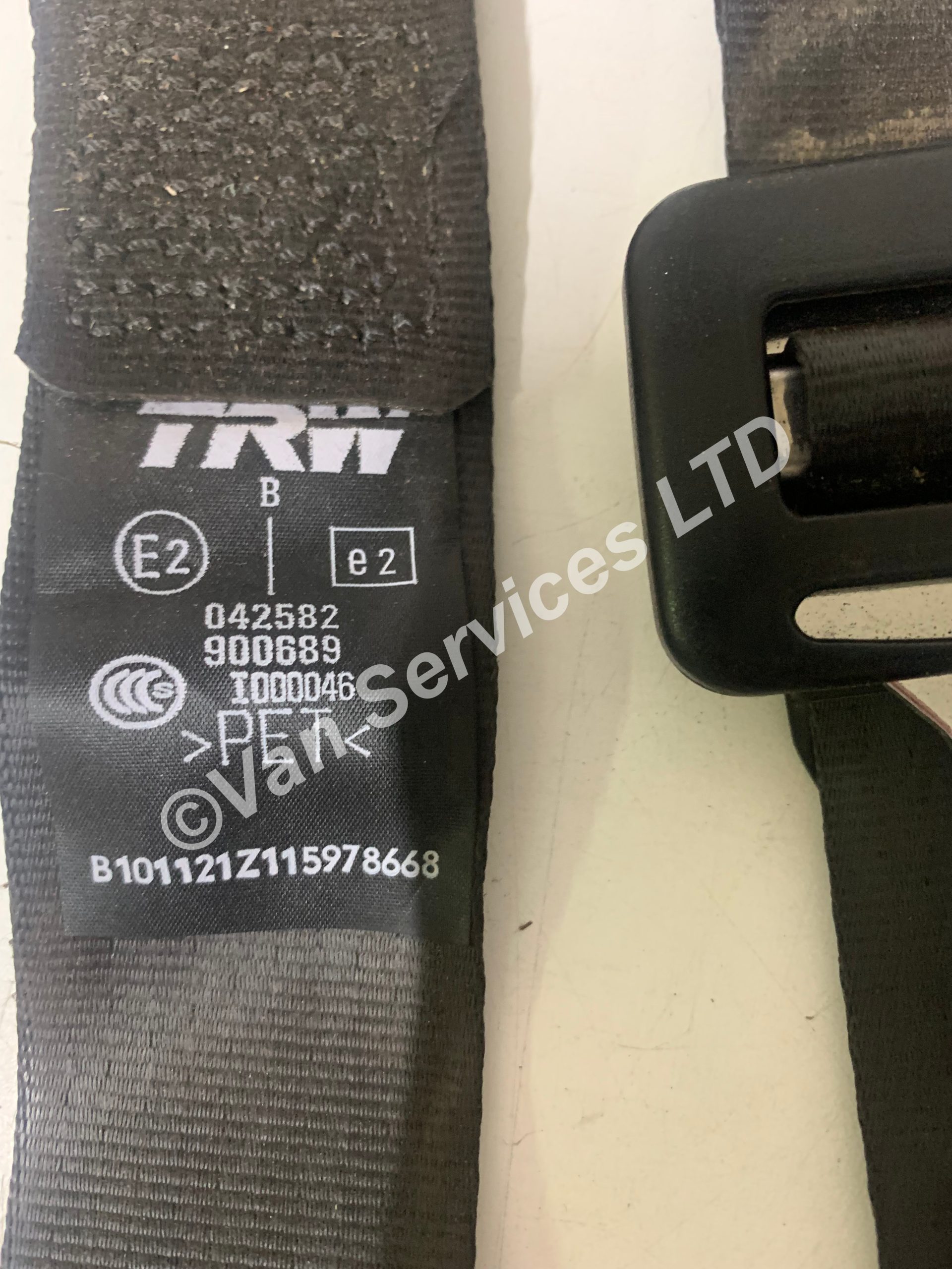 Genuine Iveco Eurocargo Lap Belt Seatbelt – off 2008 Truck – Van ...