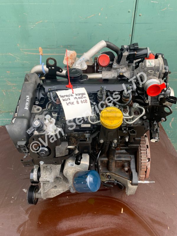 Renault Kangoo 1.5 DCI Euro 6 Engine – K9K B 608 – Out 2017 Van – Van ...