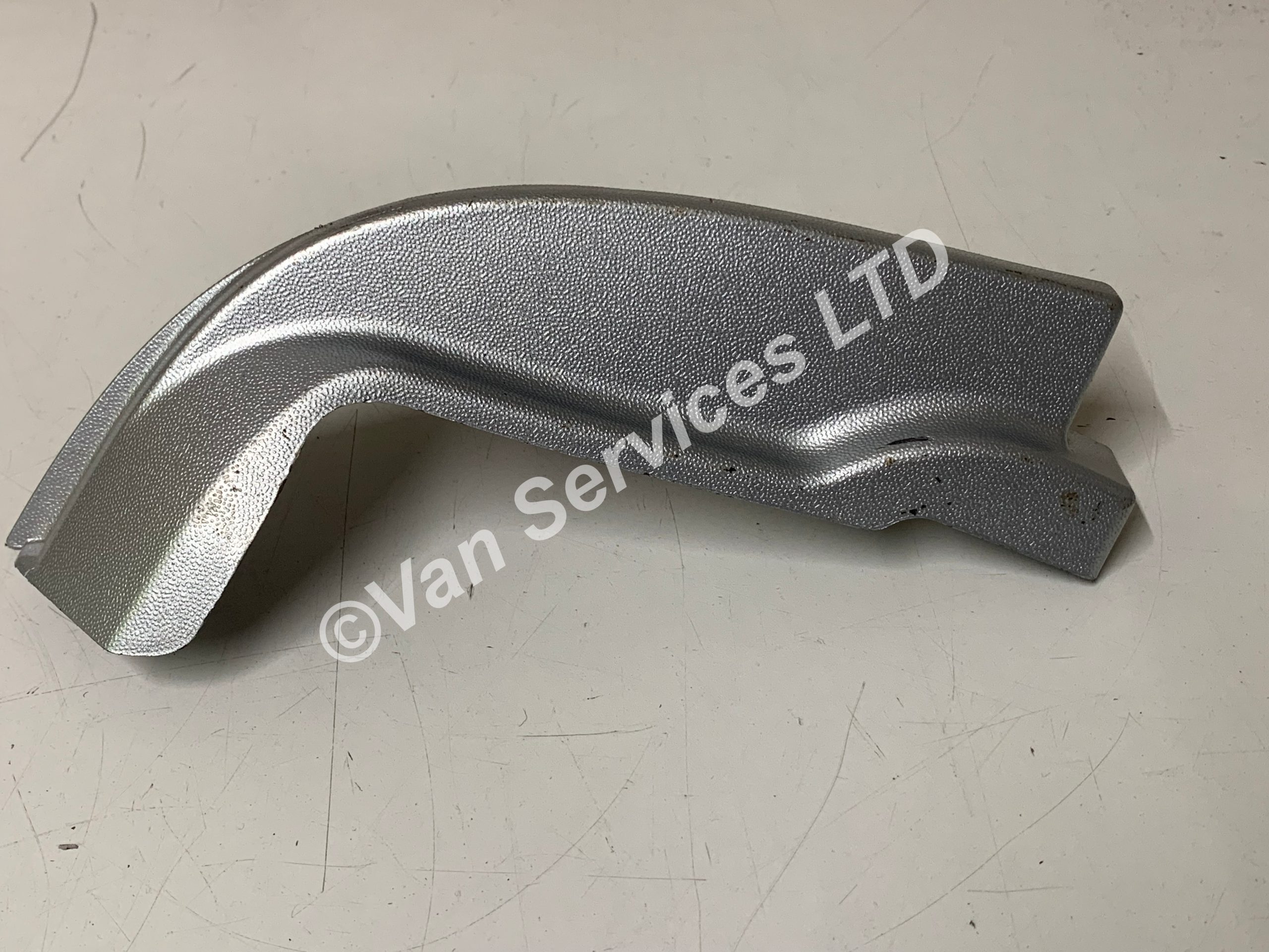 VW Transporter T6 OS Driver Outer Rear Bumper Trim – Silver – Van ...