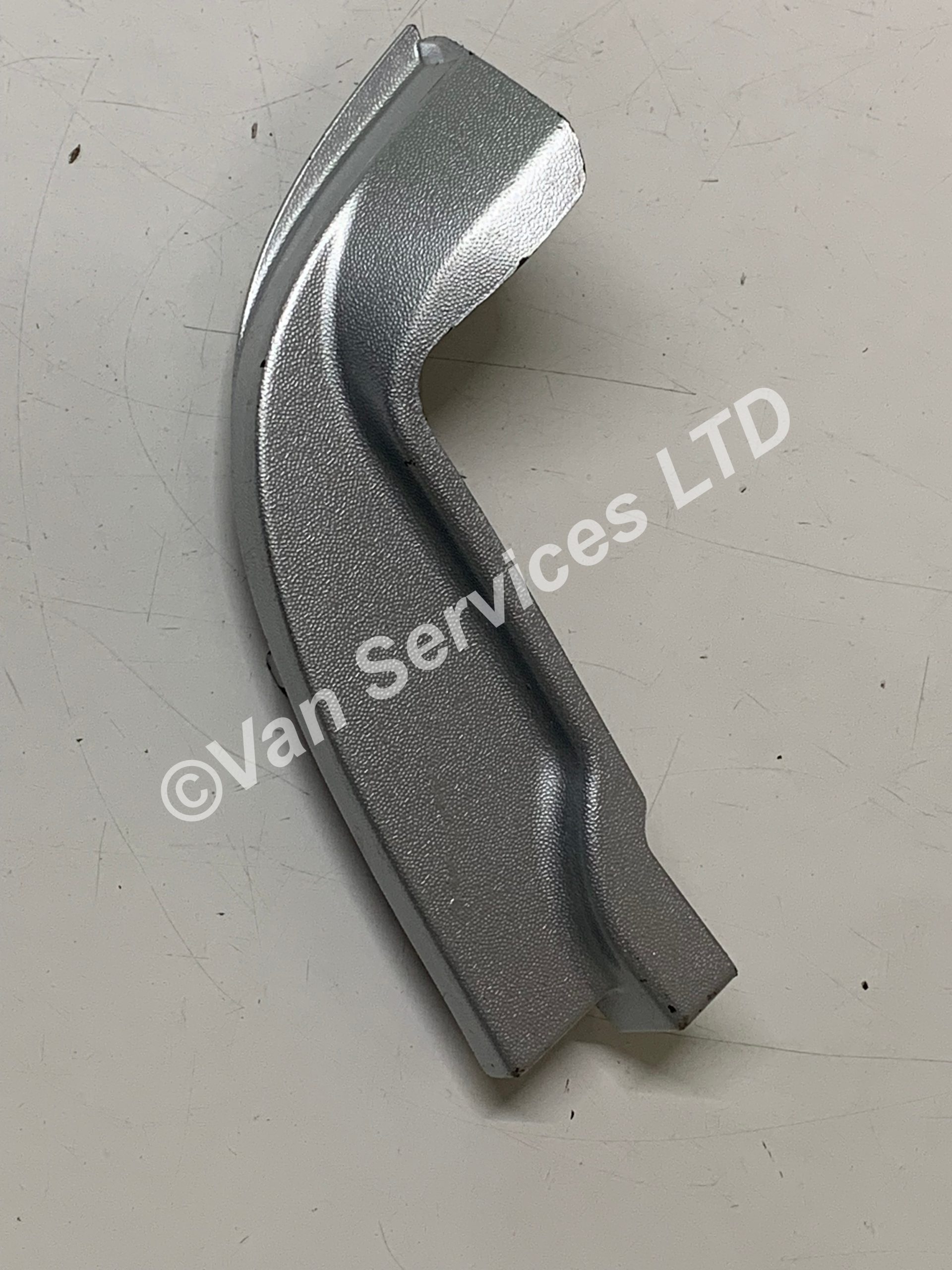 VW Transporter T6 NS Passenger Outer Rear Bumper Trim – Silver – Van ...