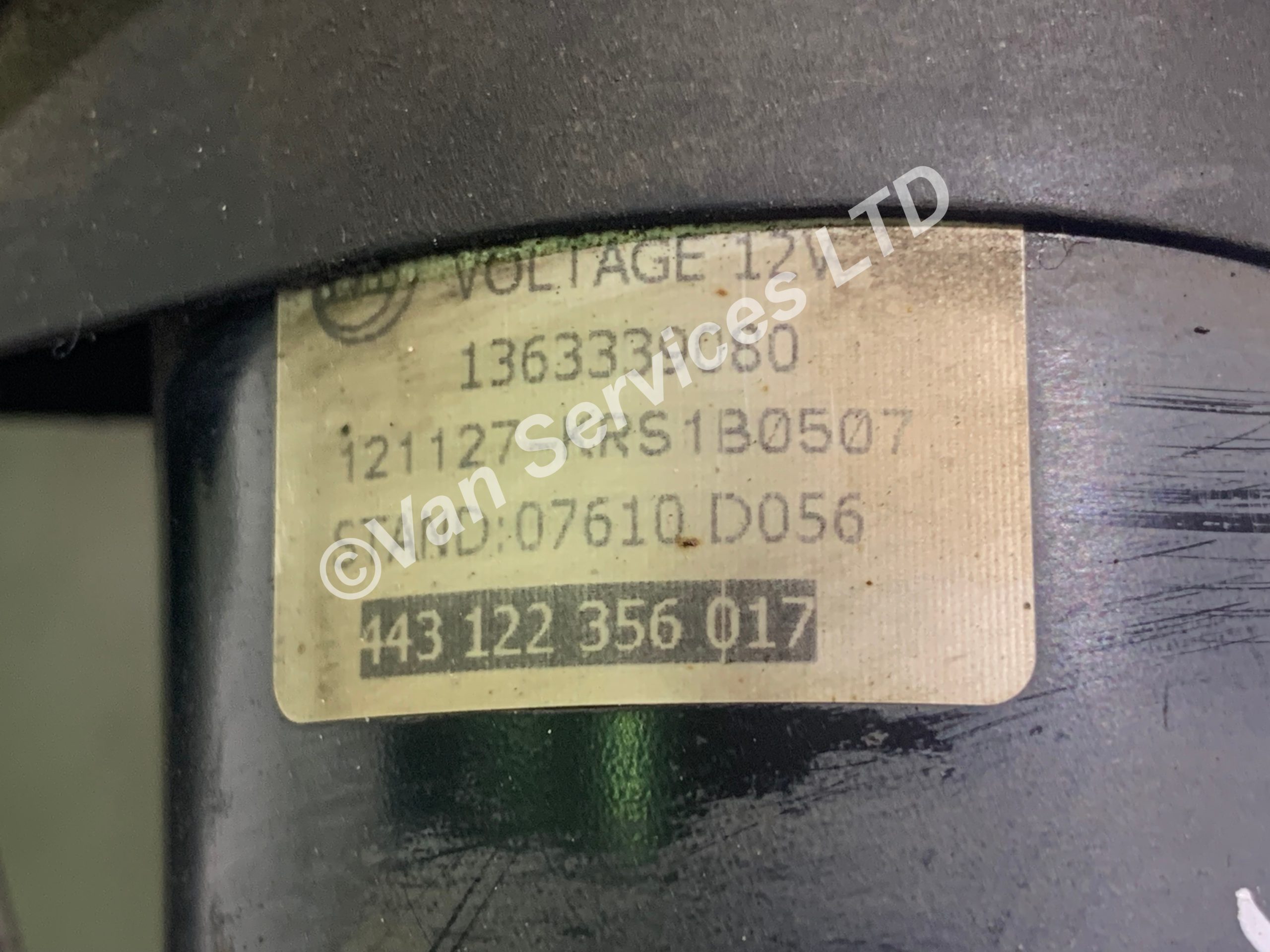 DUCATO BOXER RELAY WIPER MOTOR AND LINKAGE – FITS 2007+ – Van Services Ltd