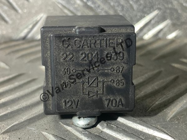 Genuine Trafic Vivaro Primastar 4 Pin 12V Black Relay – Fits 2007-14 ...