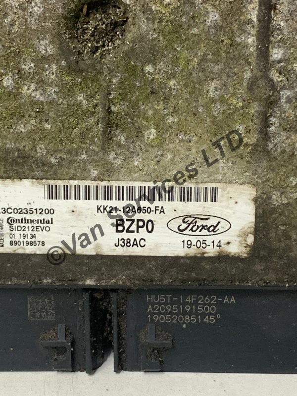 FORD TRANSIT MK 8 ECU FITS 2016-23 KK21-12A650-FA – Van Services Ltd