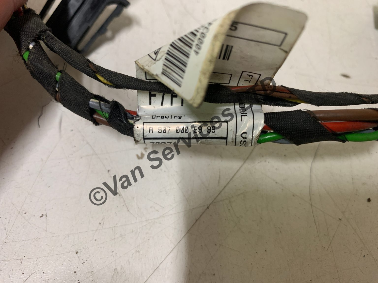 Genuine Mercedes Sprinter 907 OS Door Wiring Loom – Fits 2018+ – Van ...