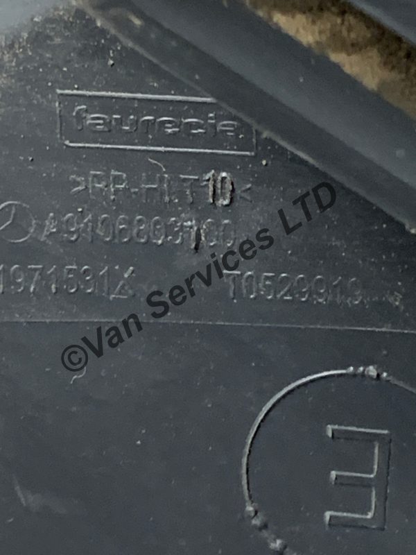 Genuine Mercedes Sprinter 907 Dash Air Vent Trim – Fits 2018+ – Van ...