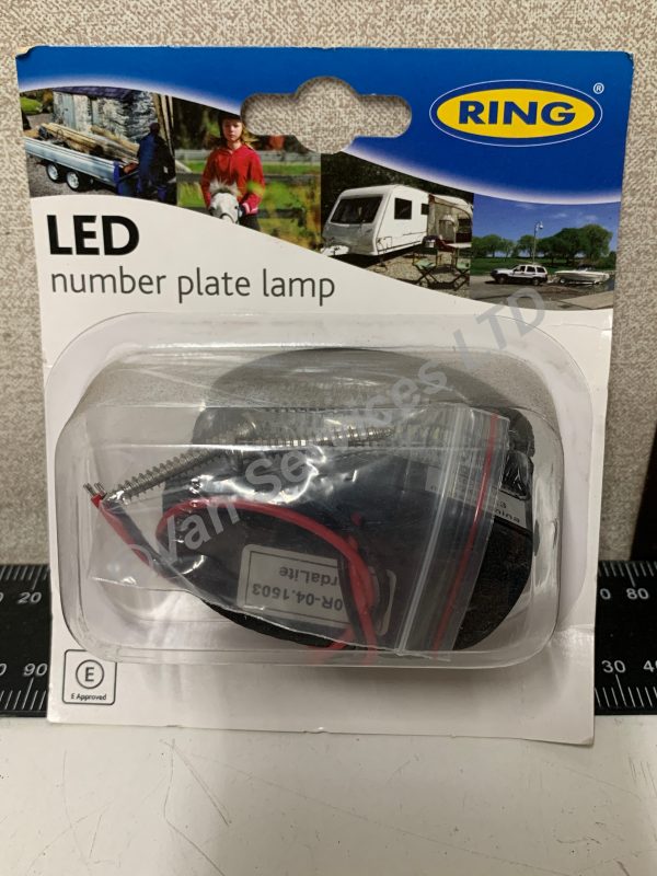 UNIVERSAL RING NUMBER PLATE LIGHT LAMP – Van Services Ltd